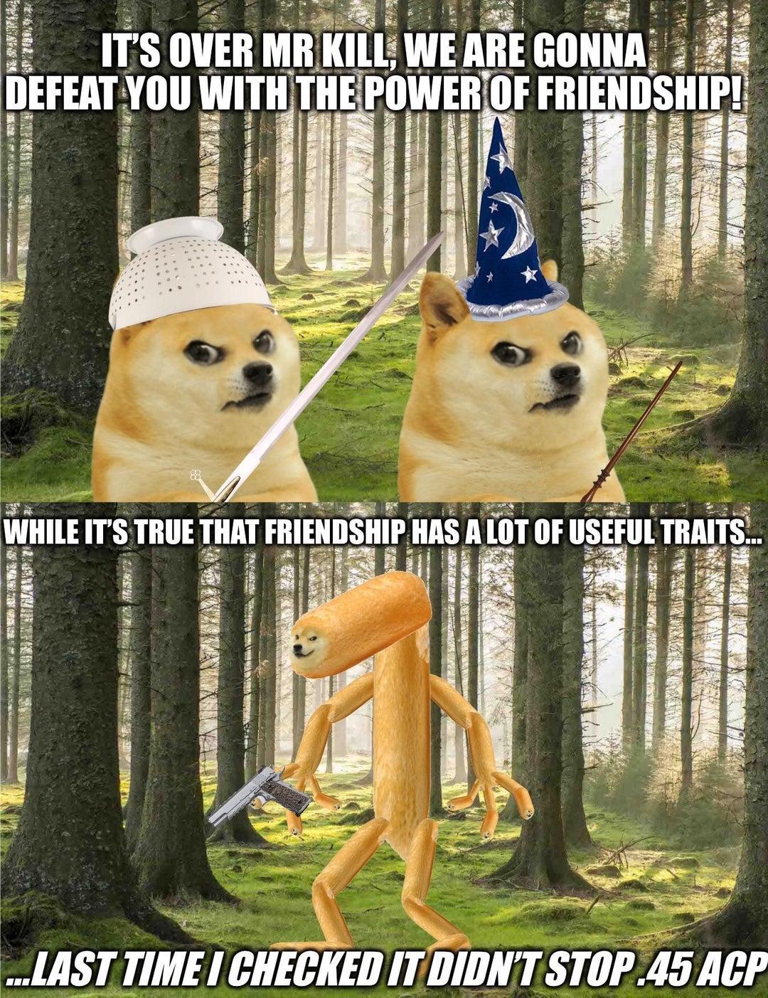 le... Le power of friendship has arrived : r/dogelore | Ironic Doge ...