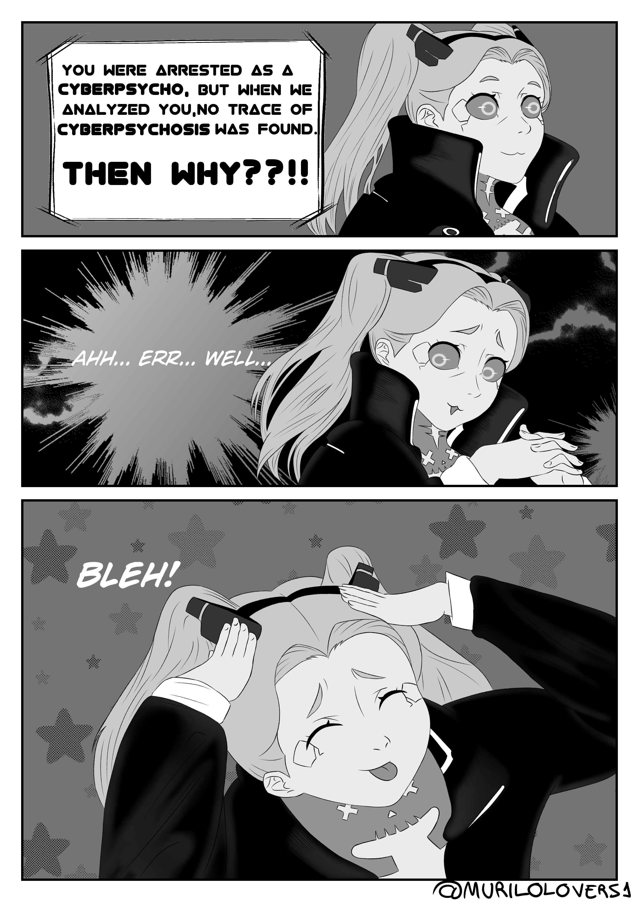 Rebecca vibes 😹 | Ah, Eto... Bleh | Know Your Meme