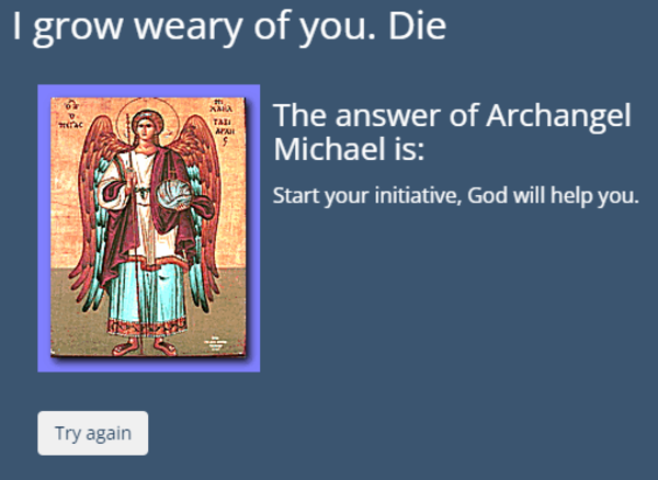 If you say so... | Biblically Accurate Angels / Be Not Afraid | Know ...