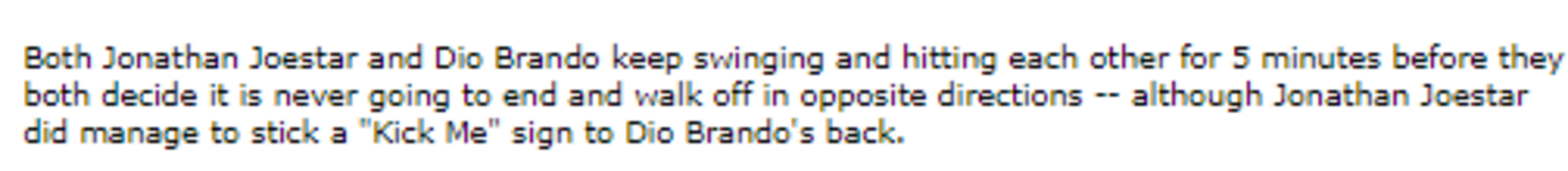 So I made this text battle simulator and tested this Battle with ...