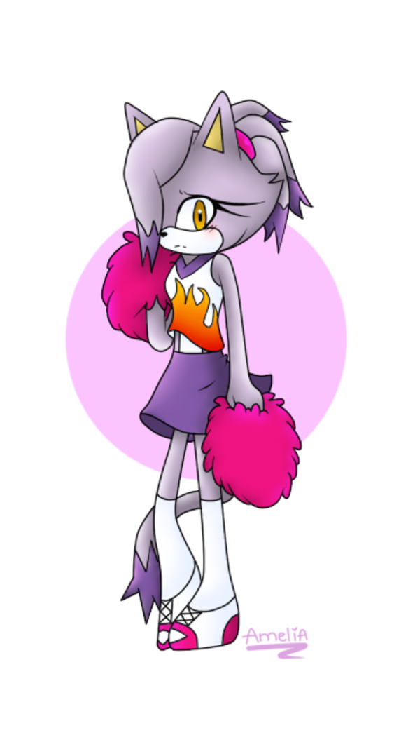 Cheerleader Blaze | Sonic the Hedgehog | Know Your Meme