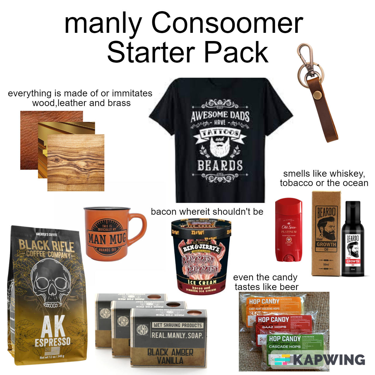 Manly consoomer Starter Pack | /r/starterpacks | Starter Packs | Know ...