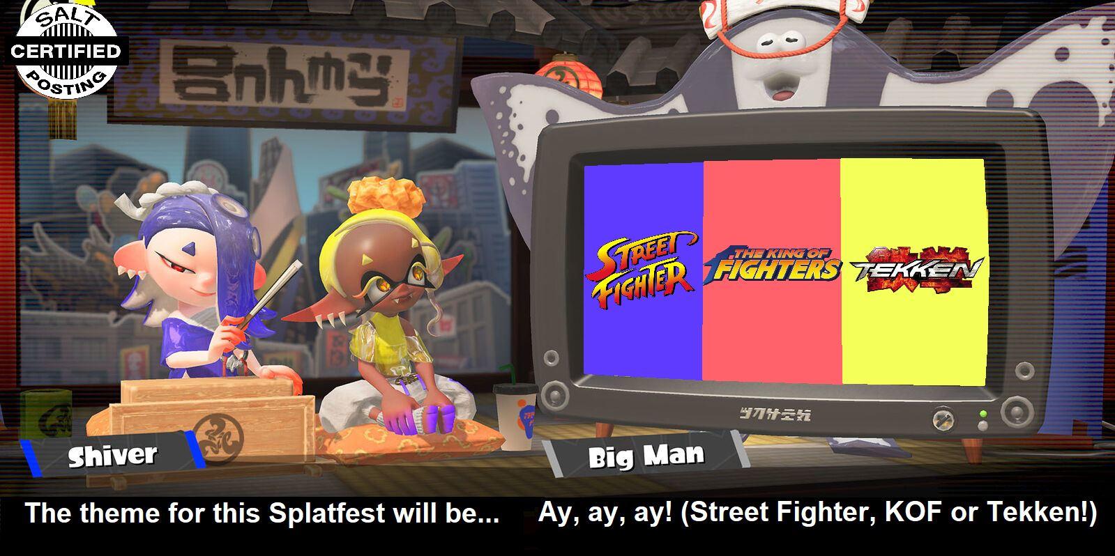 The Fighting Game Splatfest | Splatoon | Know Your Meme