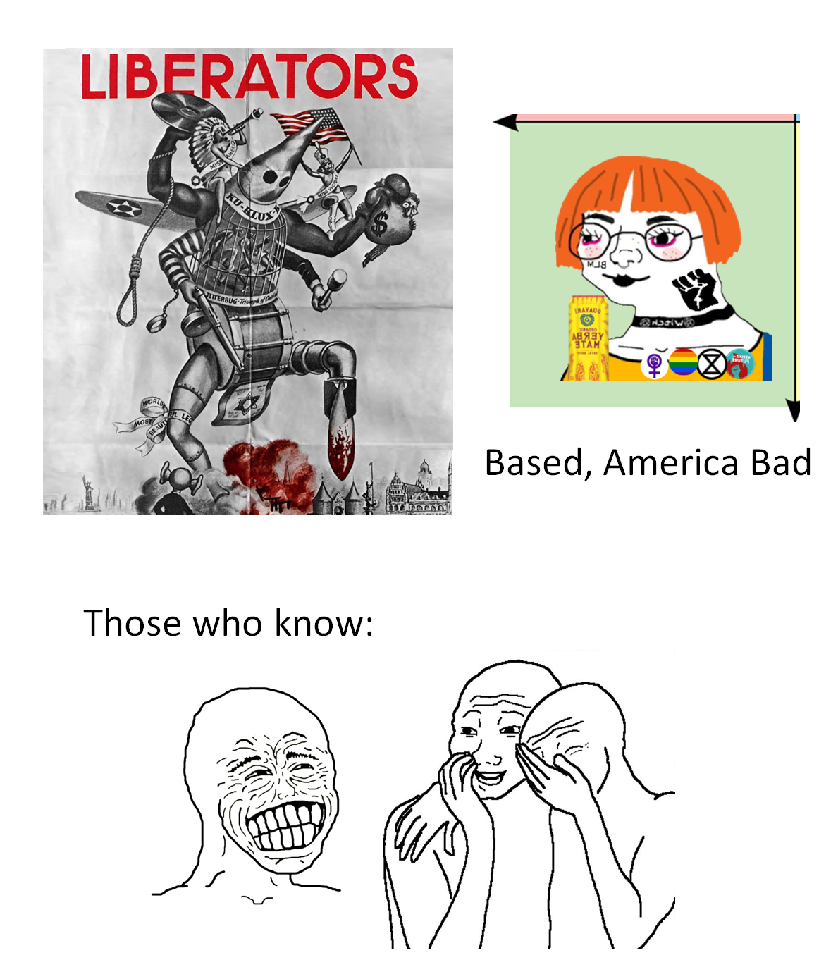 I wanna show the "liberators" image to lib left and then see them cope ...
