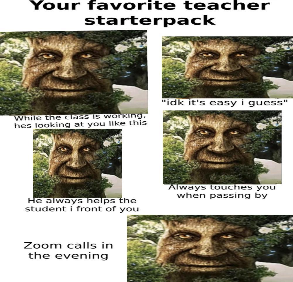 Favourite teacher starterpack | /r/starterpacks | Starter Packs | Know ...