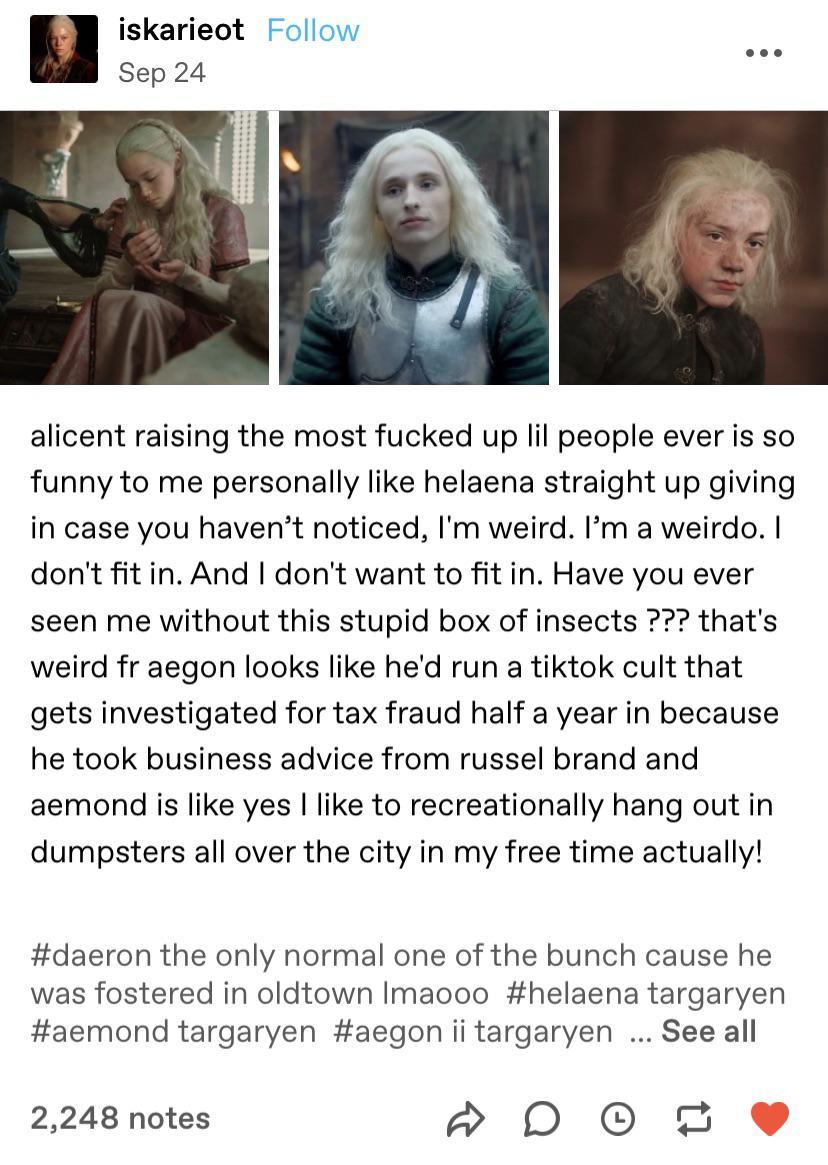 Alicent is doing a great job | /r/FreeFolk | /r/freefolk | Know Your Meme