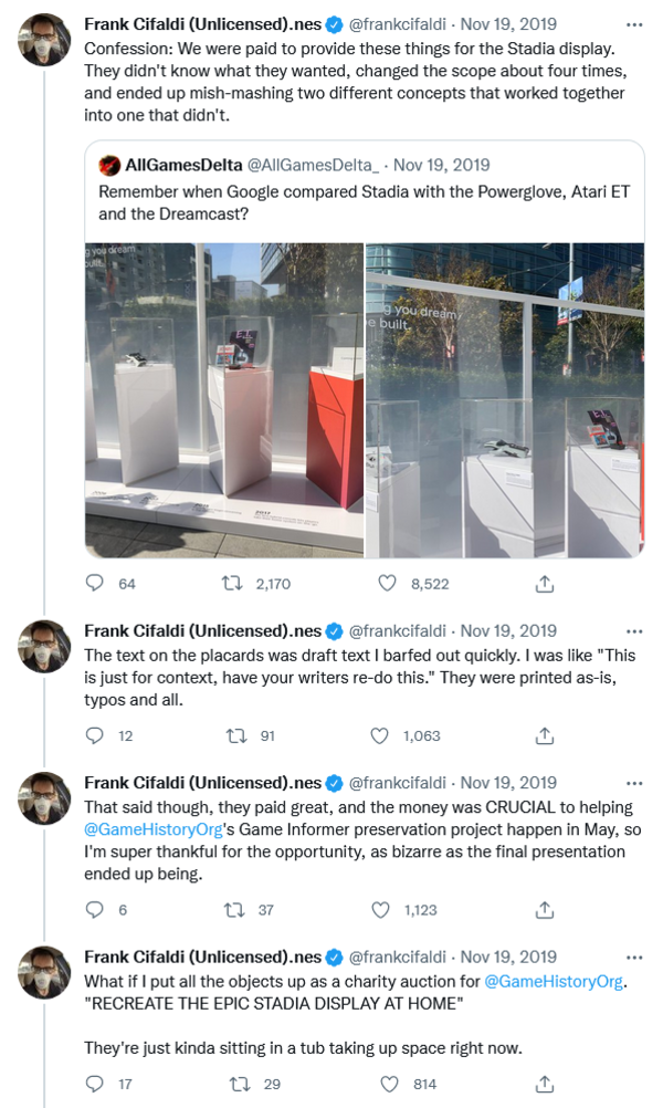 Frank Cifaldi shares the story behind the infamous Stadia launch ...