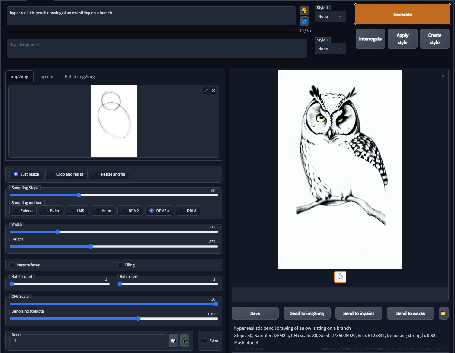 Step 1: draw some ovals. Step 2: Make AI draw the rest | Stable ...