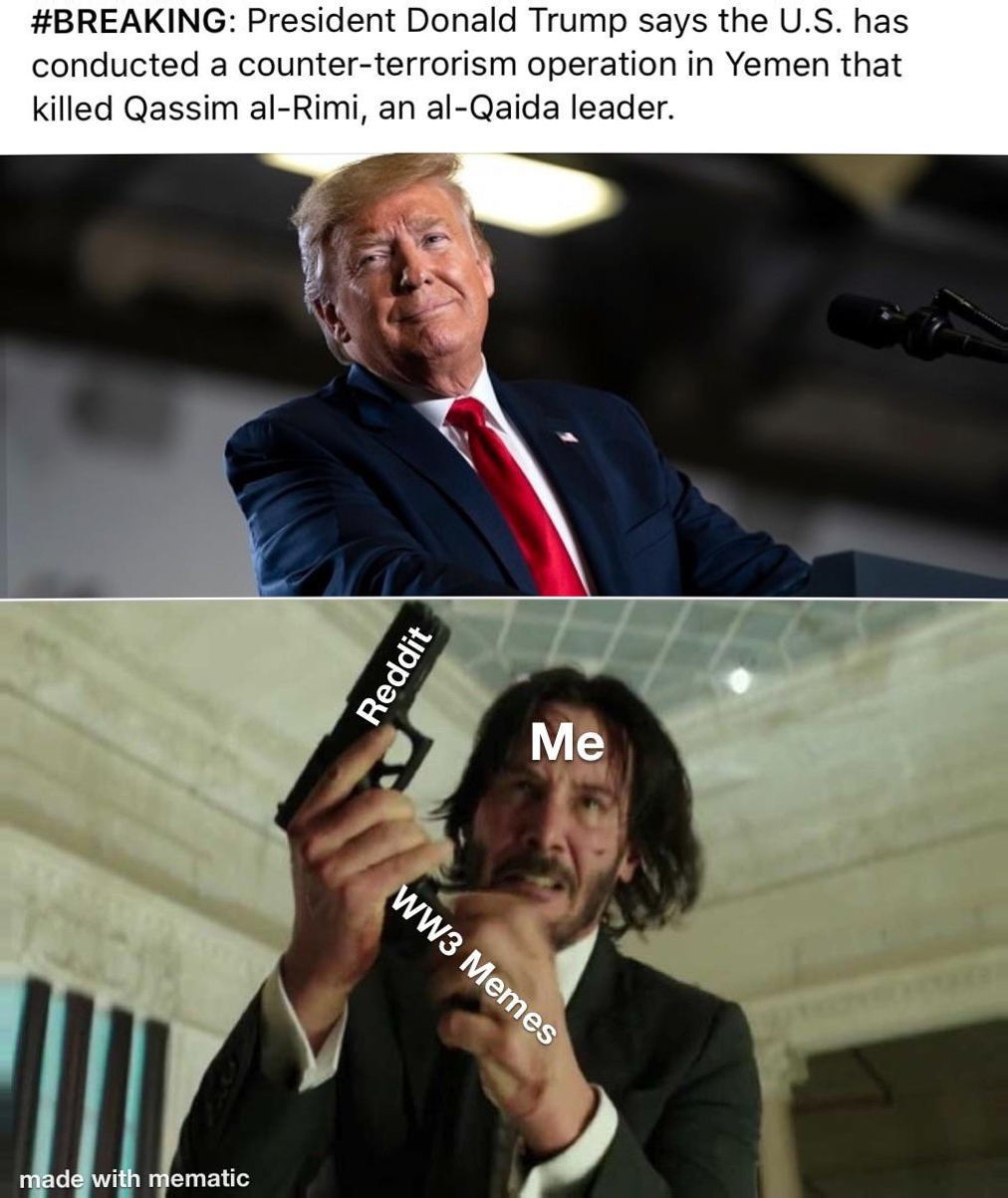 Well it looks like we’re back in business boys. Fire them up. | /r ...