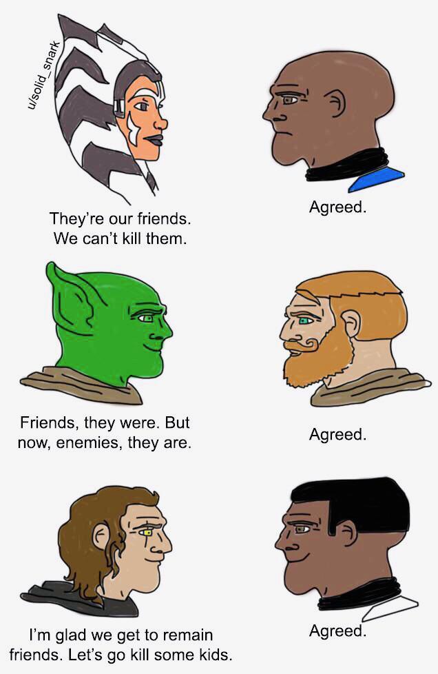 Don’t let your job come between friends… | /r/PrequelMemes | Prequel ...