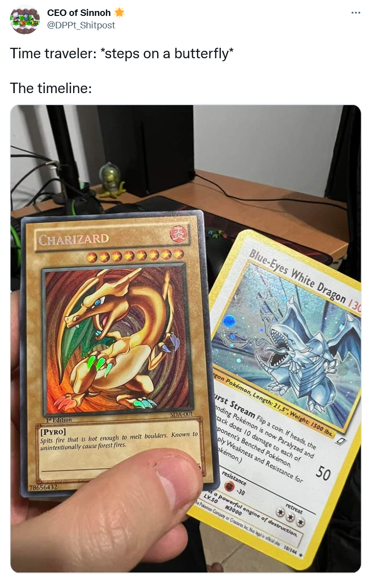 Dragons and Not-Dragons | Time Traveler / The Timeline | Know Your Meme