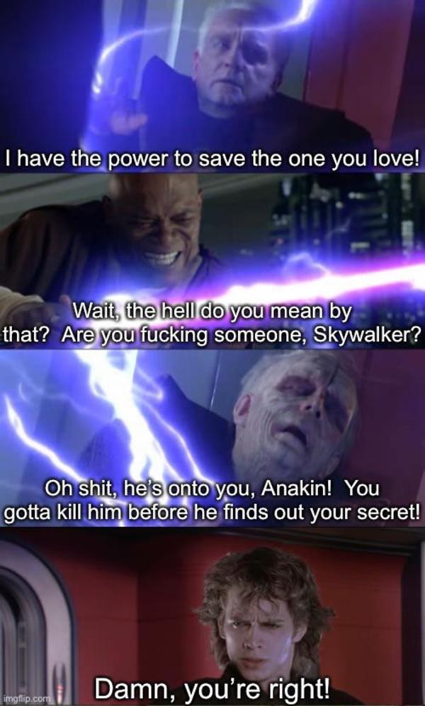 The ultimate galaxy brain move | /r/PrequelMemes | Prequel Memes | Know ...