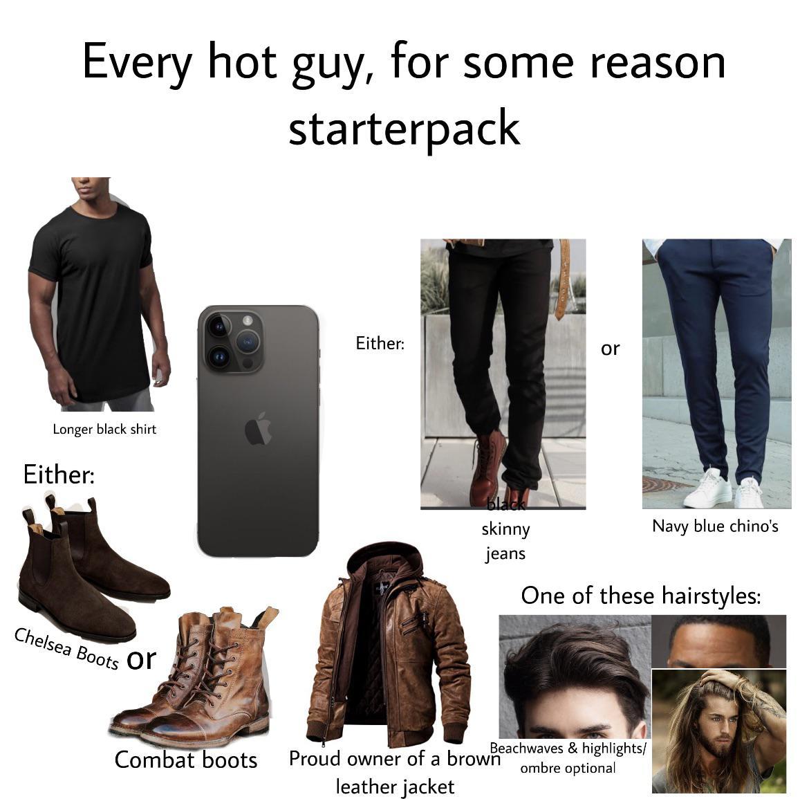 Every hot guy, for some reason starterpack | /r/starterpacks | Starter ...
