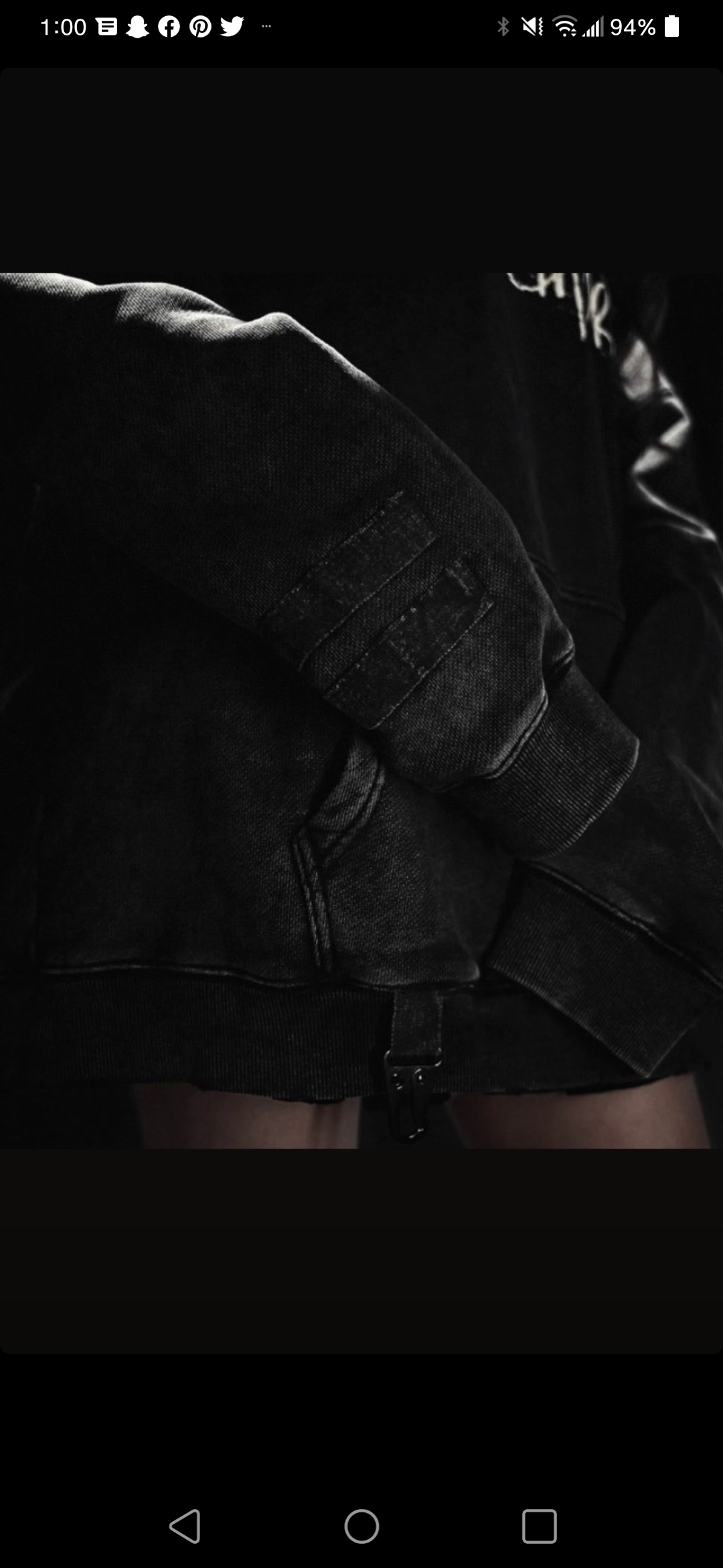 new merch drop comin soon? looks the same material as his previous ...