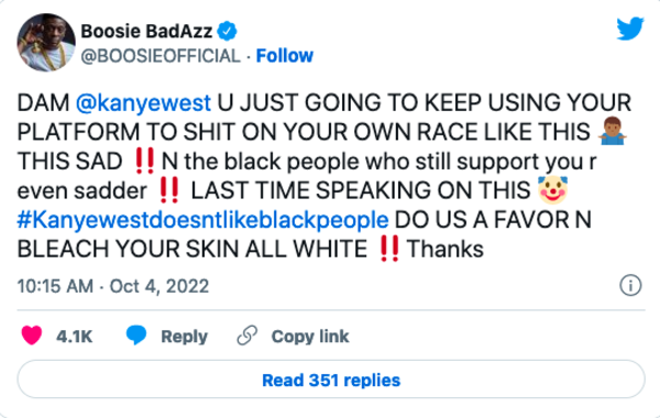 Boosie Kanye White Lives Matter | Kanye West's 'White Lives Matter ...