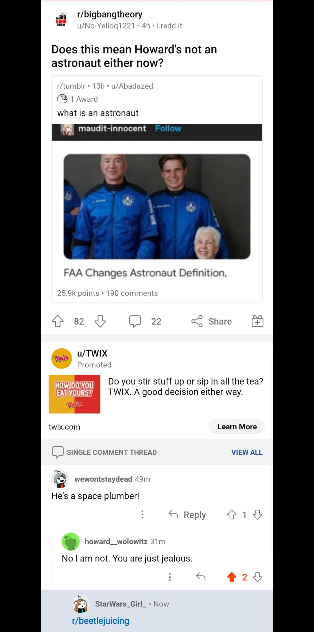 Howard Wolowitz | /r/beetlejuicing/ | Beetlejuicing | Know Your Meme