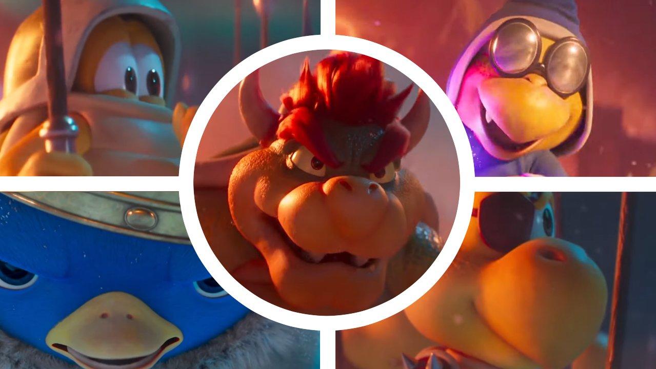 THE SUPER MARIO BROS. MOVIE (2023) - ALL BOSSES & FINAL BOSS + ENDING ...