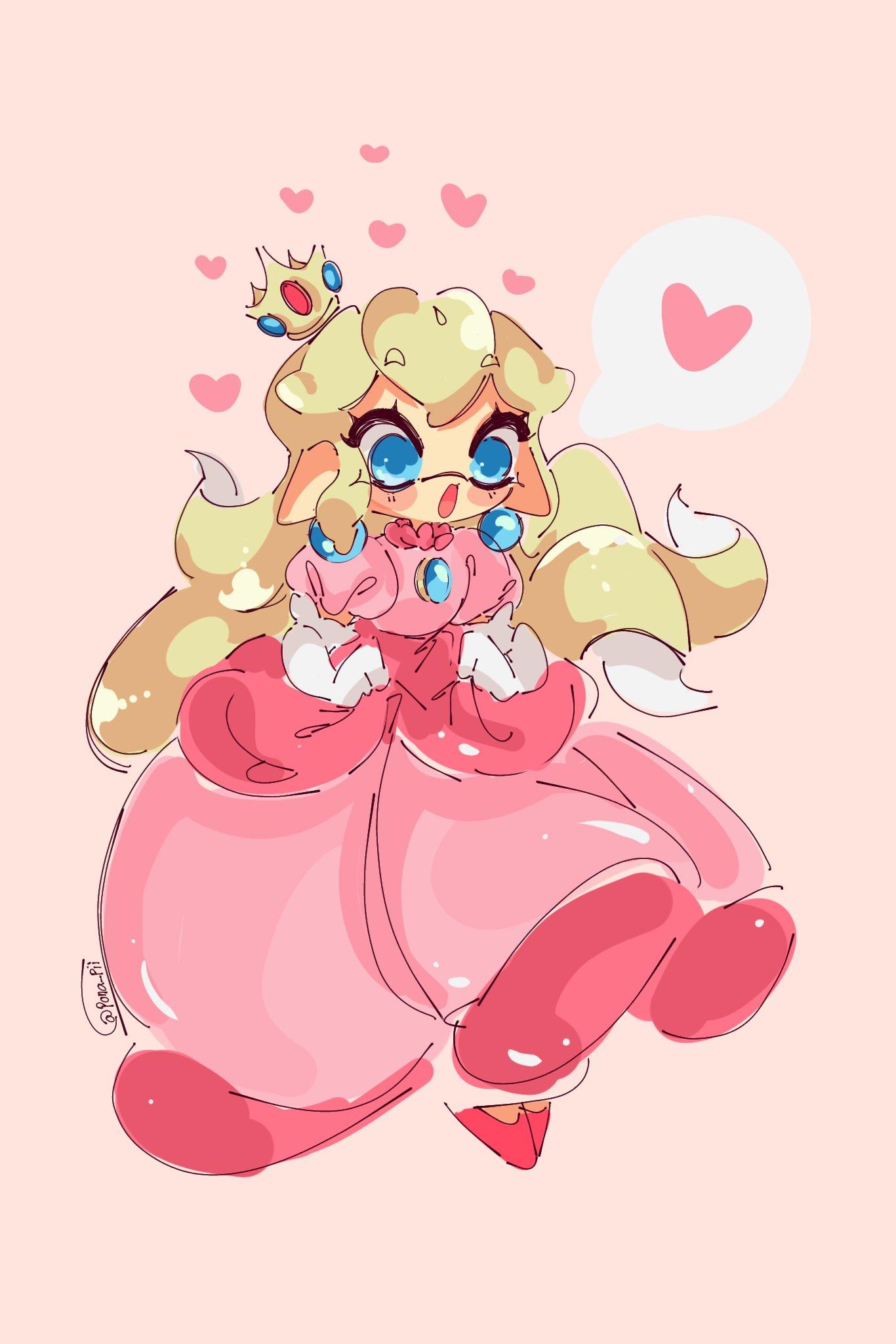 Inkling Peach💖 💖 | Inklingification | Know Your Meme