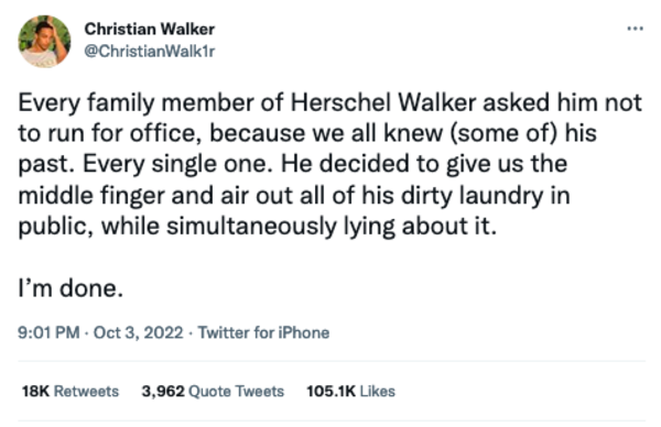 Walker Breaks Endorsement for Walker | Christian Walker | Know Your Meme