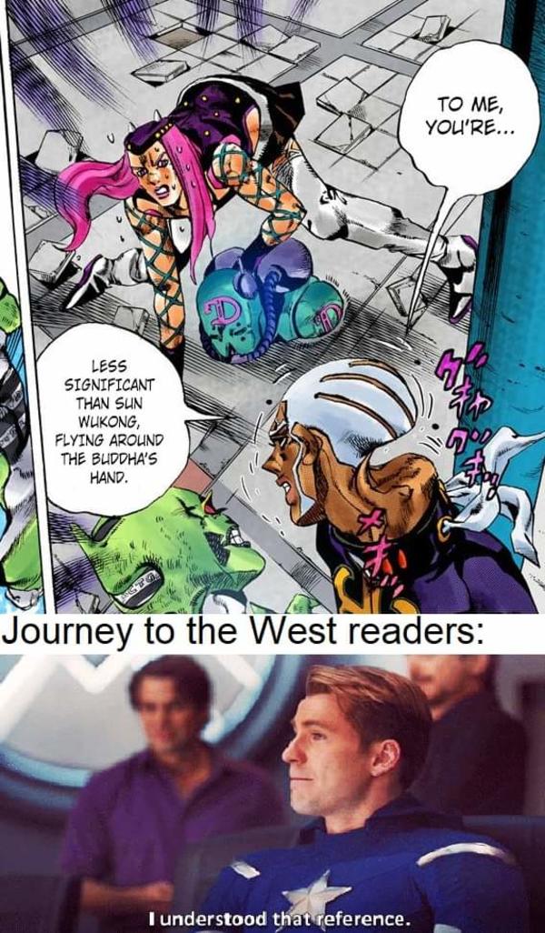 Journey to the West fans rise up | /r/ShitPostCrusaders/ | JoJo's ...