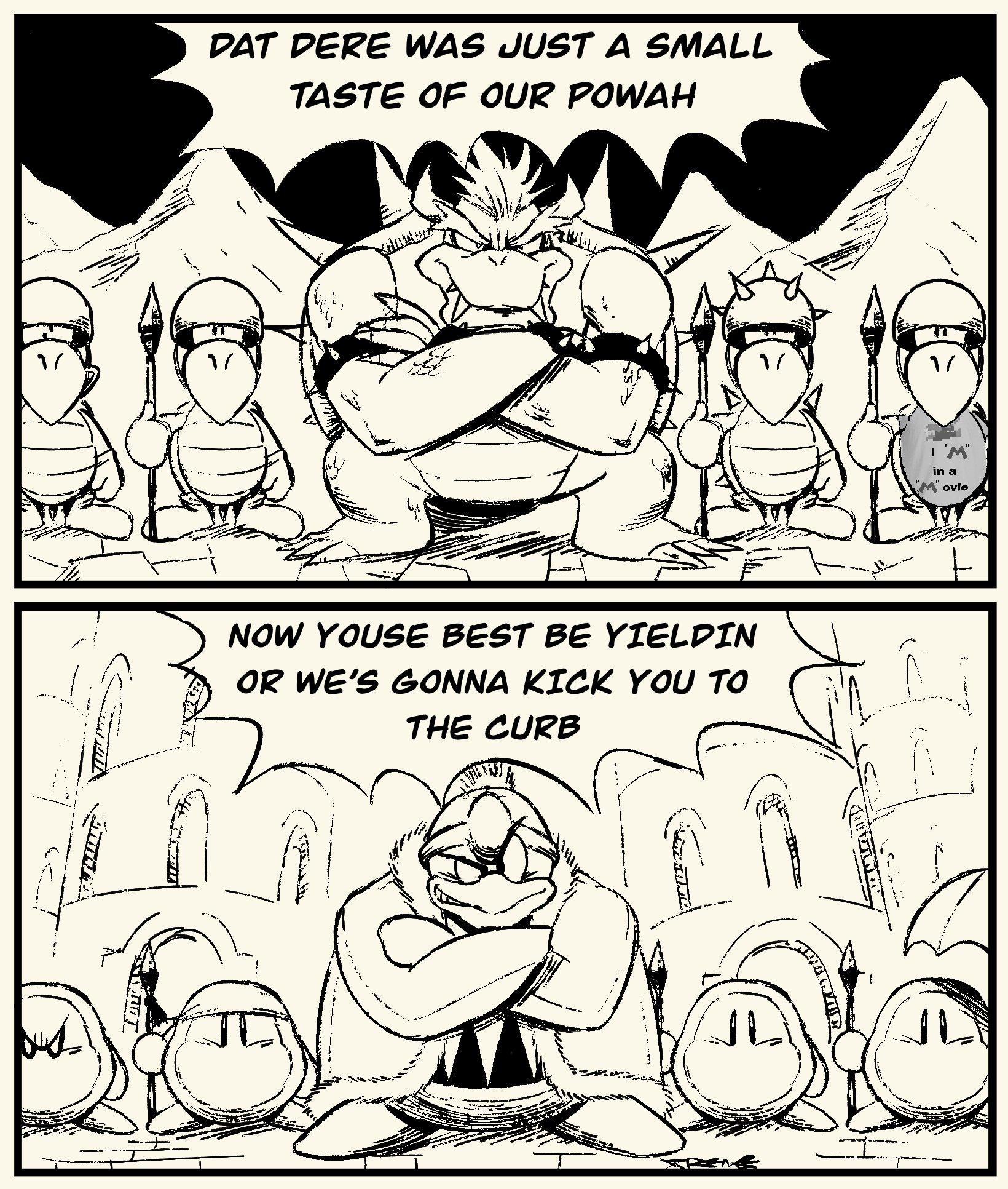 Excited For Mario King Penguin s Do You Yield Know Your Meme