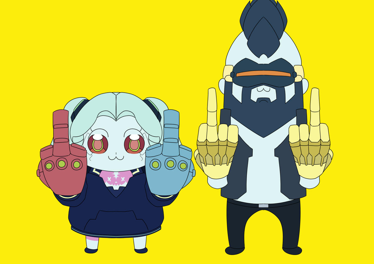 Rebecca&Pilar | Rebecca (Edgerunners Character) | Know Your Meme