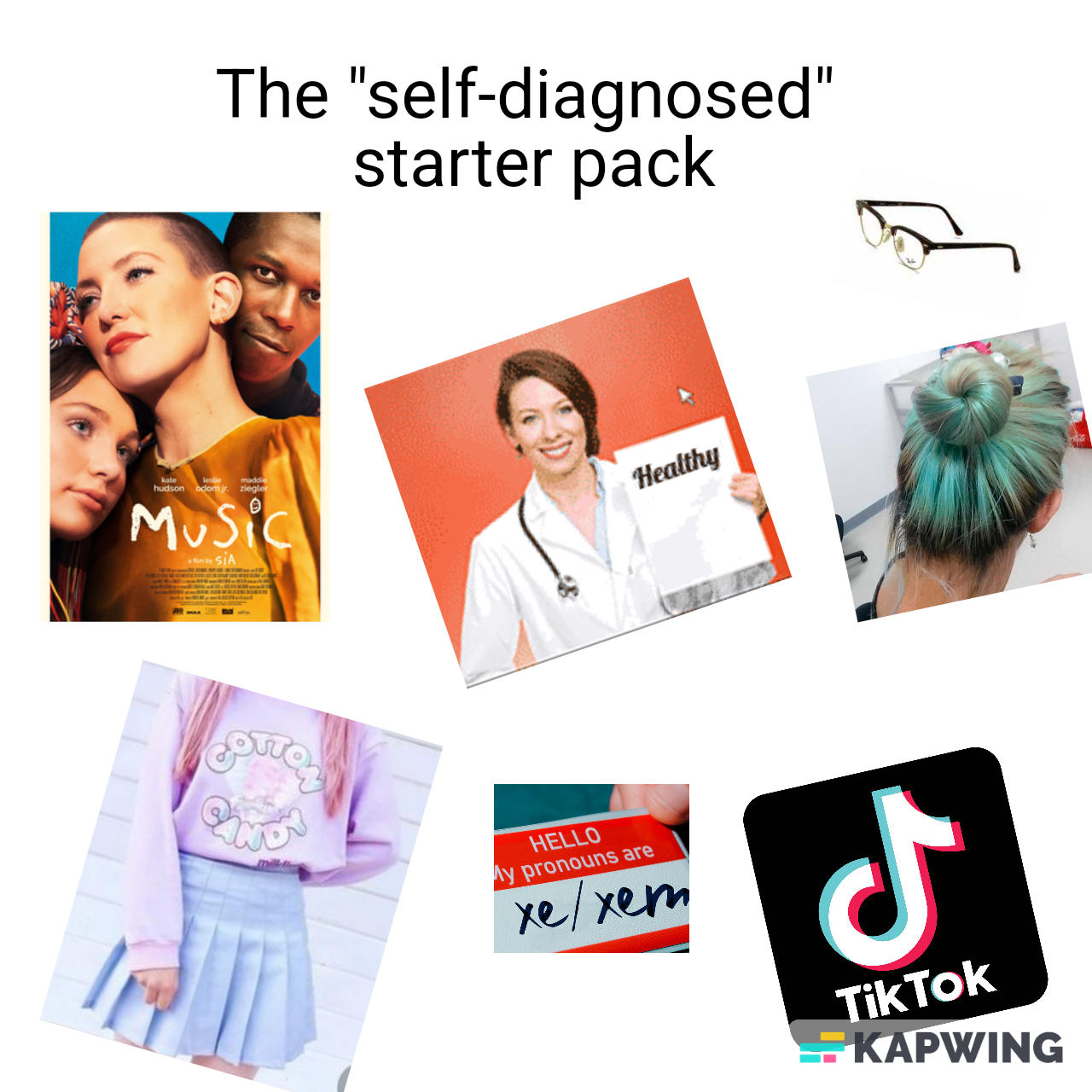 self-diagnosed starter pack | /r/starterpacks | Starter Packs | Know ...