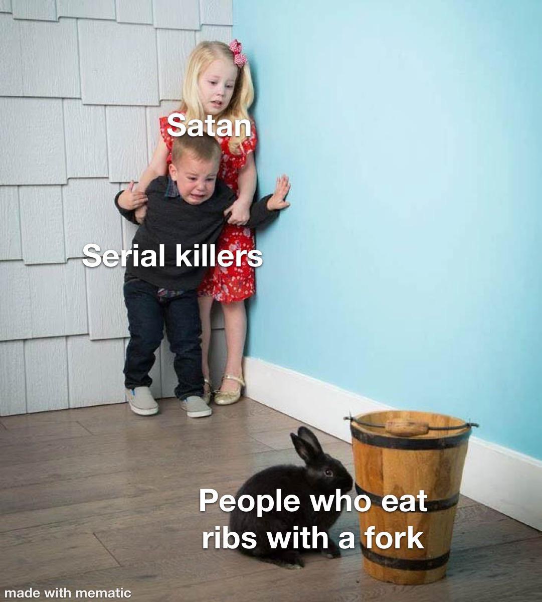 It’s messed up guys | /r/memes | Kids Scared of Rabbit | Know Your Meme