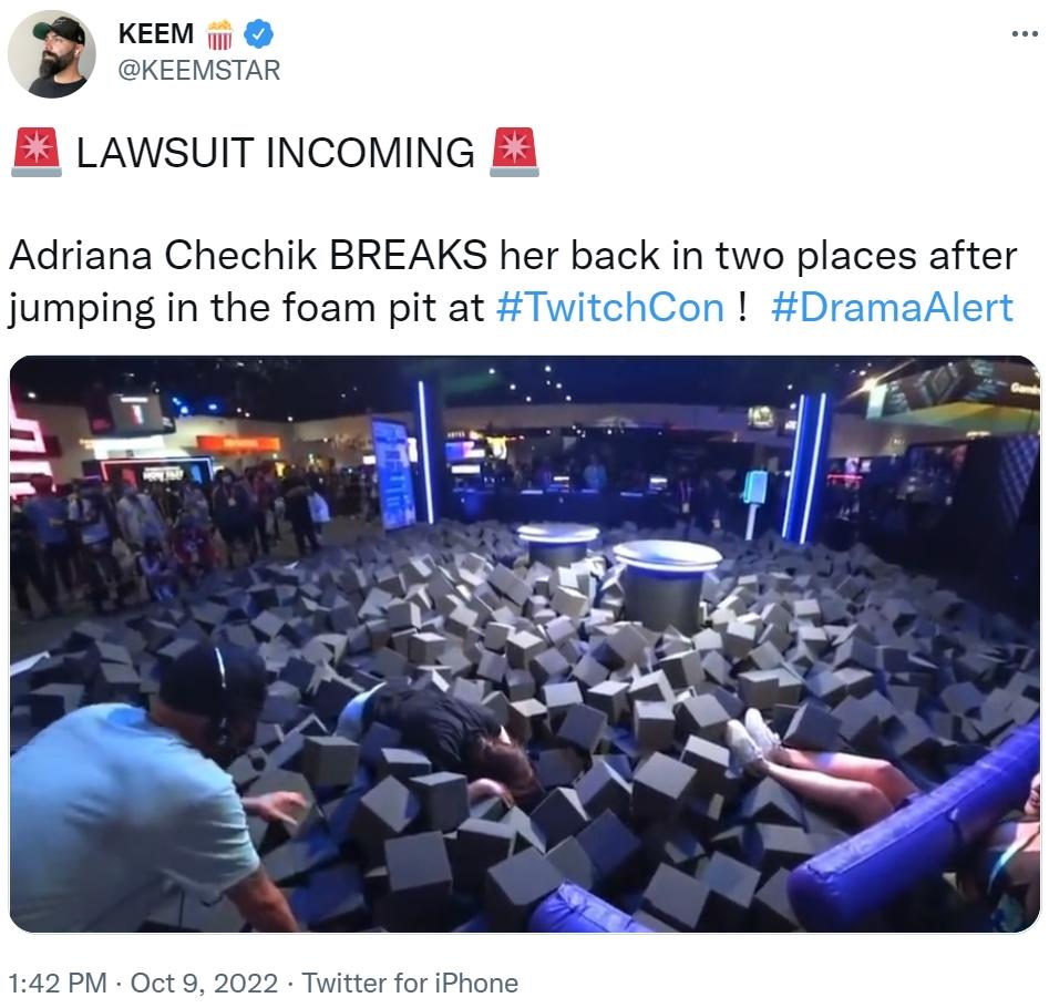 🚨 LAWSUIT INCOMING 🚨 | 2022 TwitchCon Foam Pit | Know Your Meme