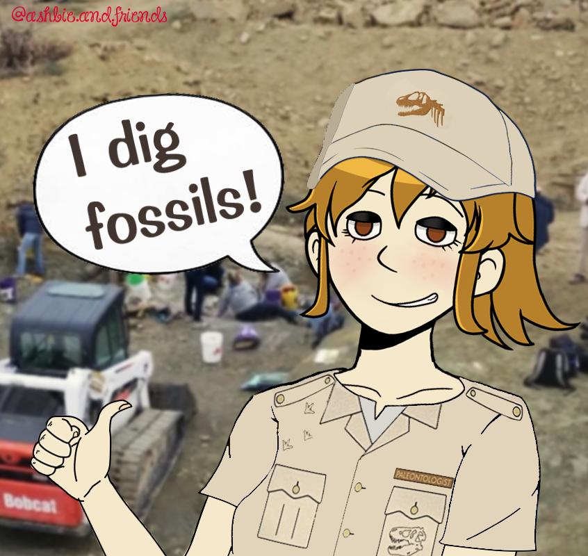 Ashbie digs fossils | Ashbie Moon / Aspie Girl / Aspie Chan | Know Your ...