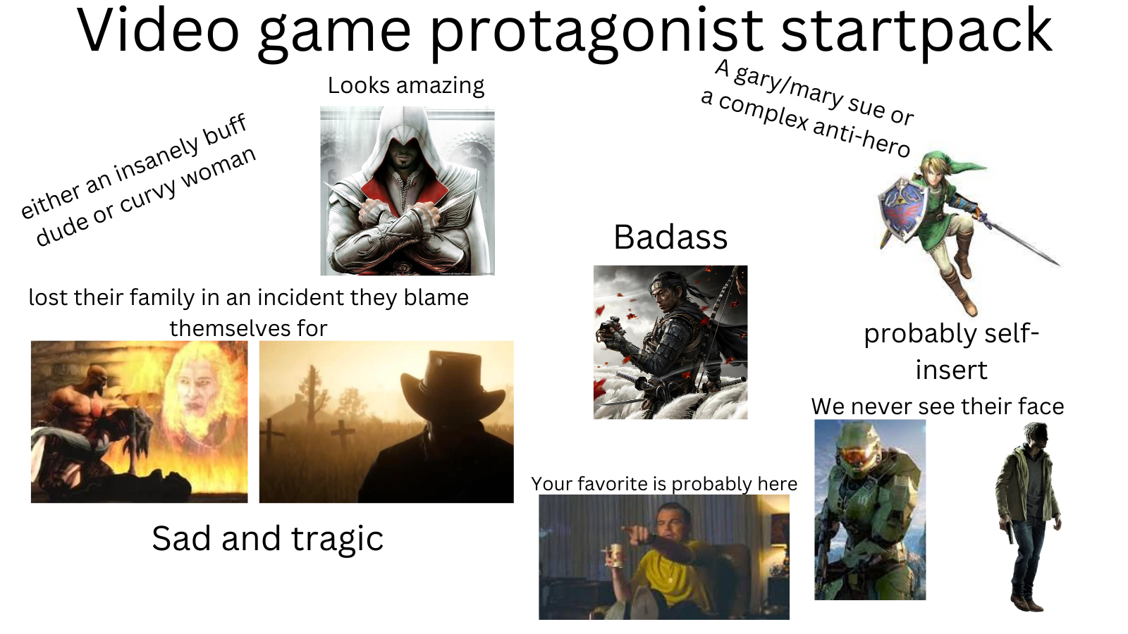 Video Game Protagonist Starterpack | /r/starterpacks | Starter Packs ...
