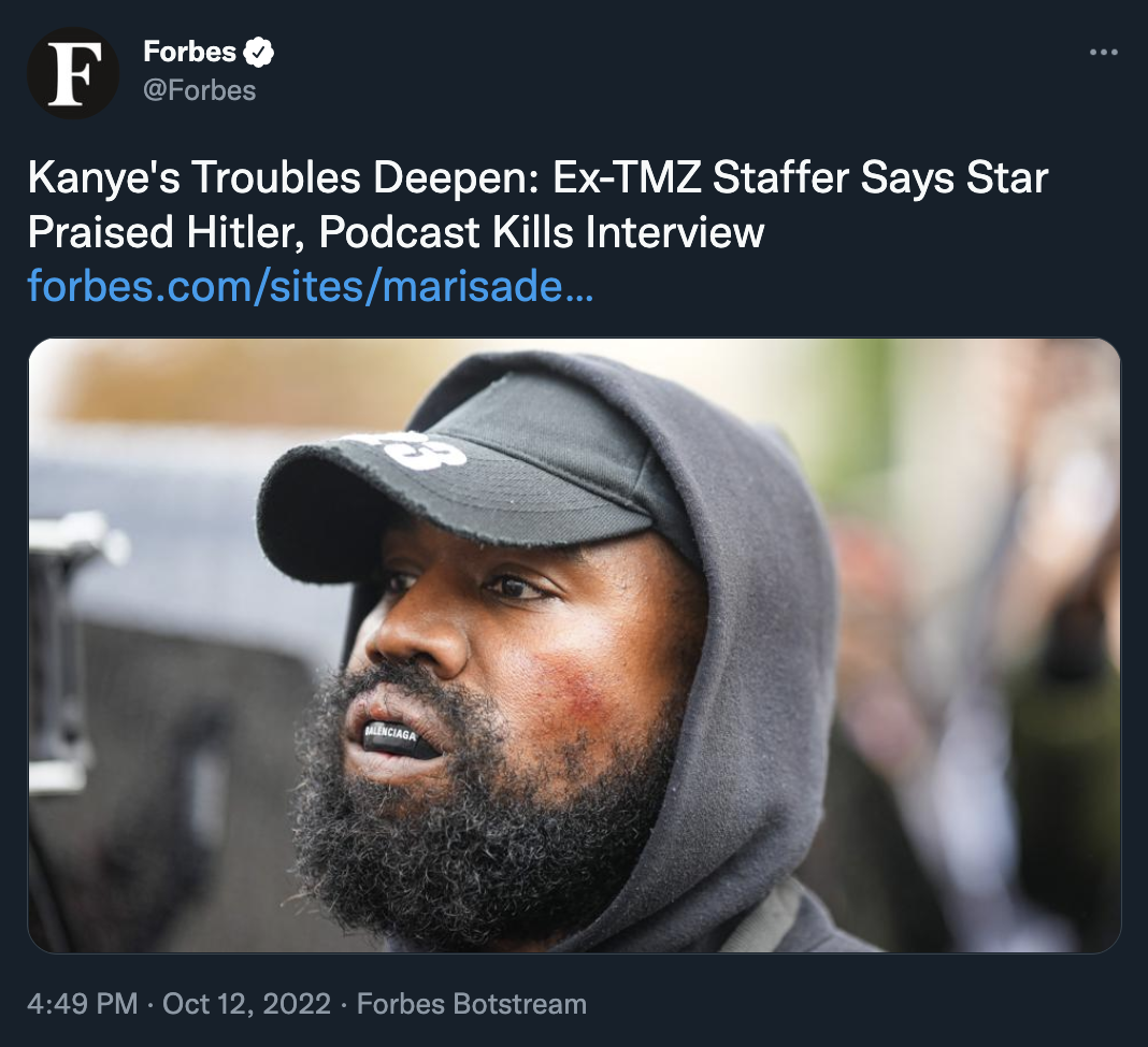 kanye west's praising hitler | Kanye West's Anti-Semitism Controversies ...