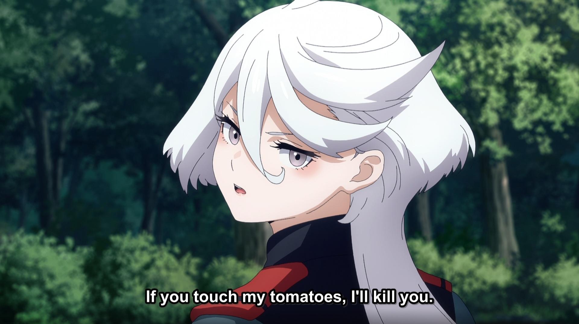 If you touch my tomatoes i'll kill you | Mobile Suit Gundam | Know Your ...