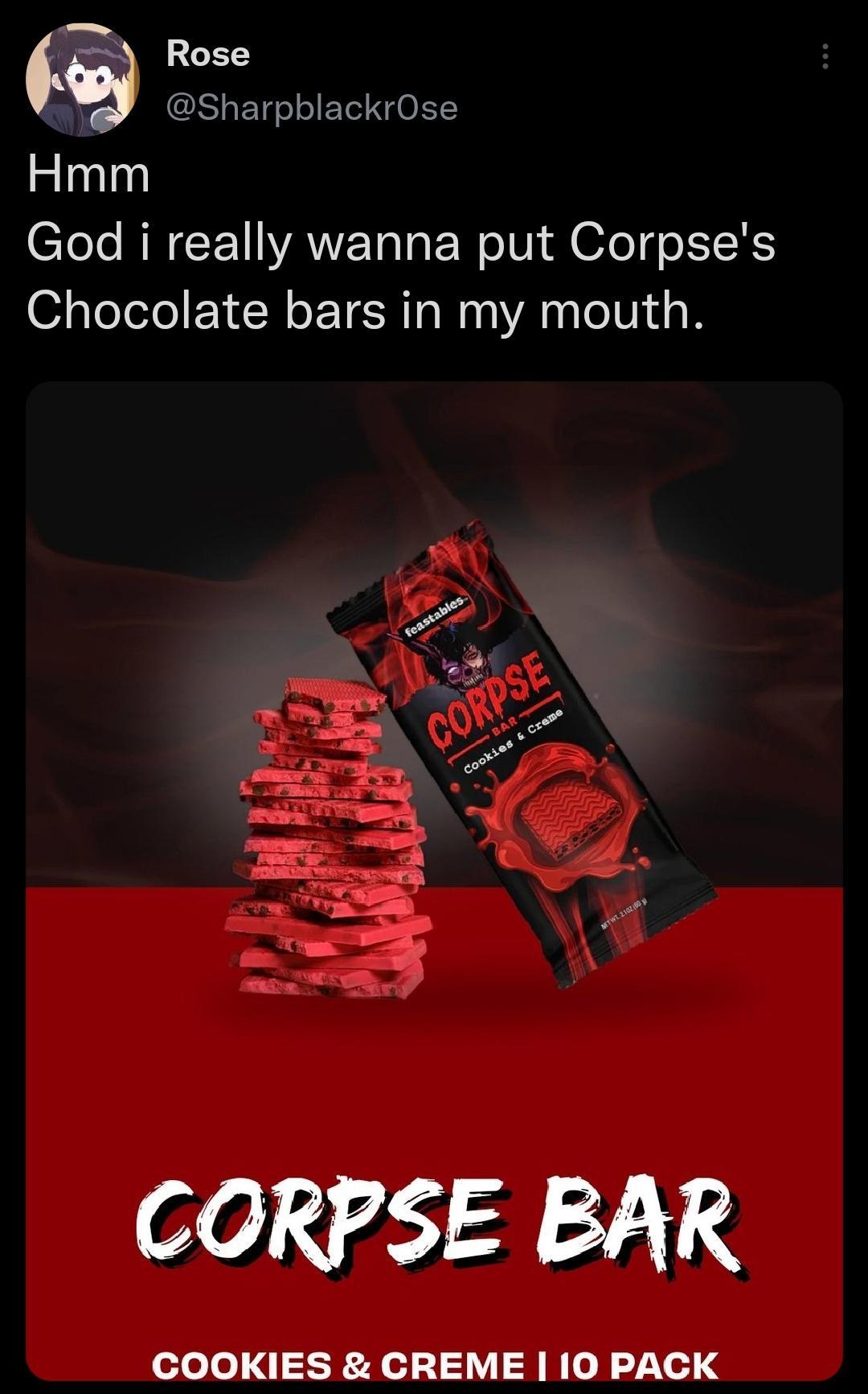 corpse food | /r/CorpseHusband | Corpse Husband | Know Your Meme