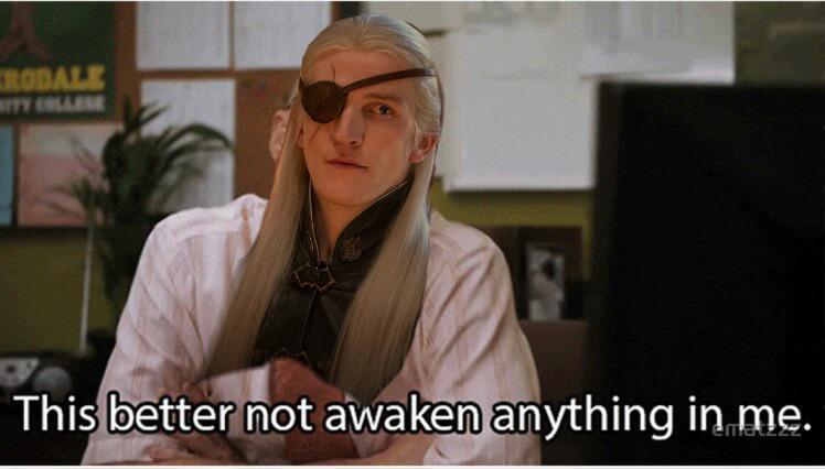 Aemond staring down Daemon this whole episode | /r/FreeFolk | /r ...