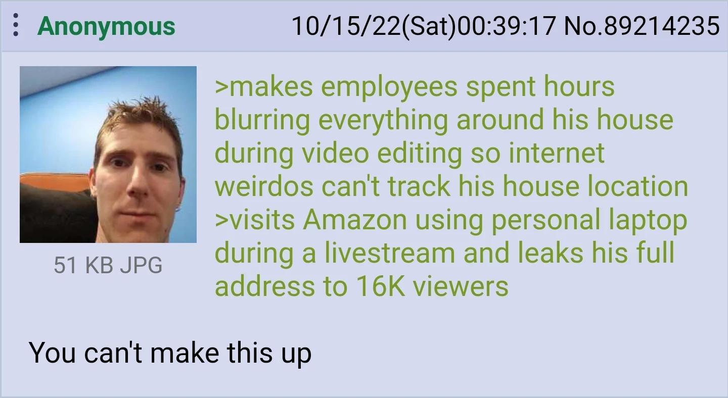 Anon might get doxxed | /r/Greentext | Greentext Stories | Know Your Meme