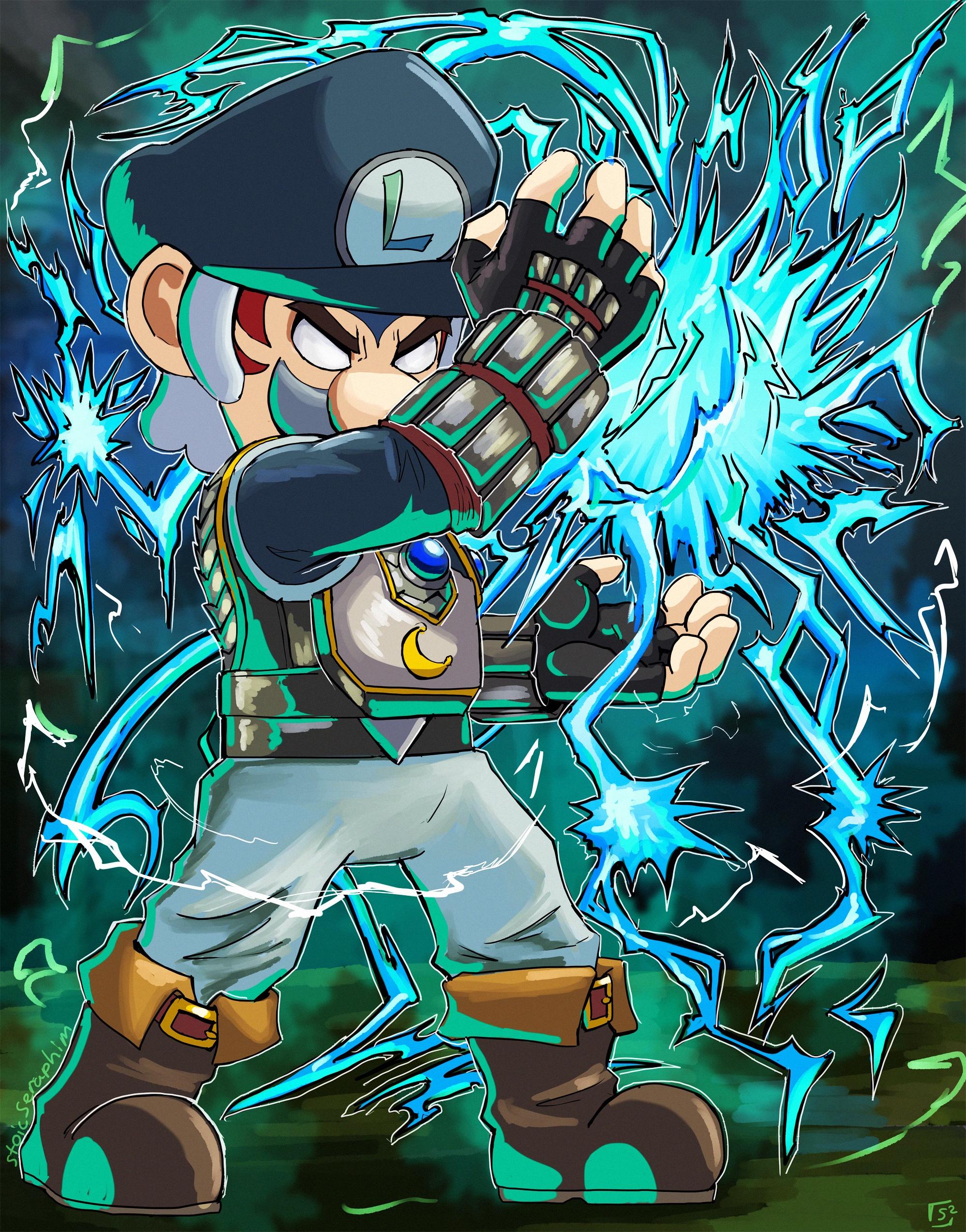 ~If Fierce Deity Mask was an Item in Smash: Luigi~ | Super Smash ...
