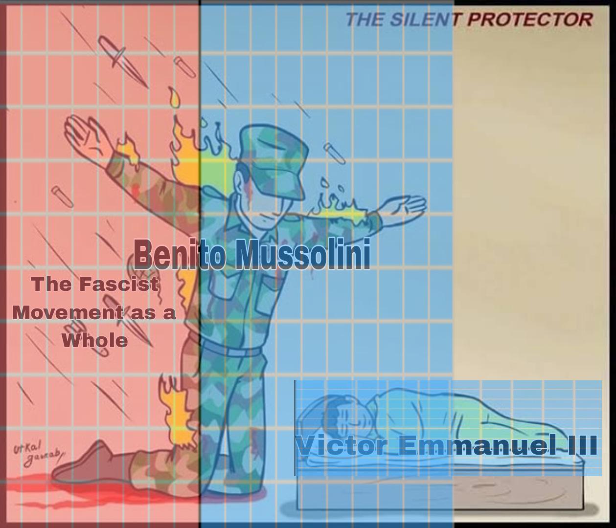 The only thing that protected the king from being assassinated was ...