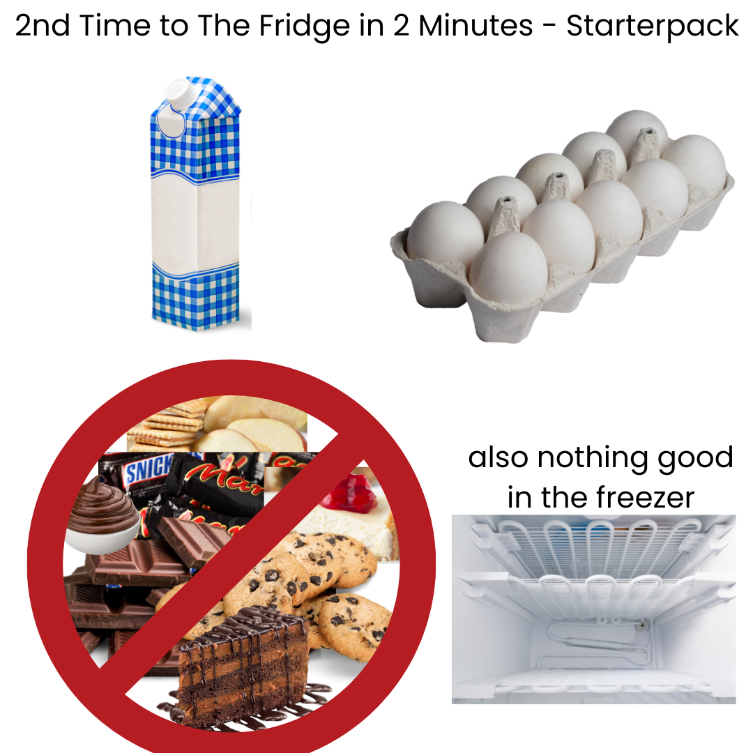 2nd Time To The Fridge In 2-Minutes - Starterpack | /r/starterpacks ...