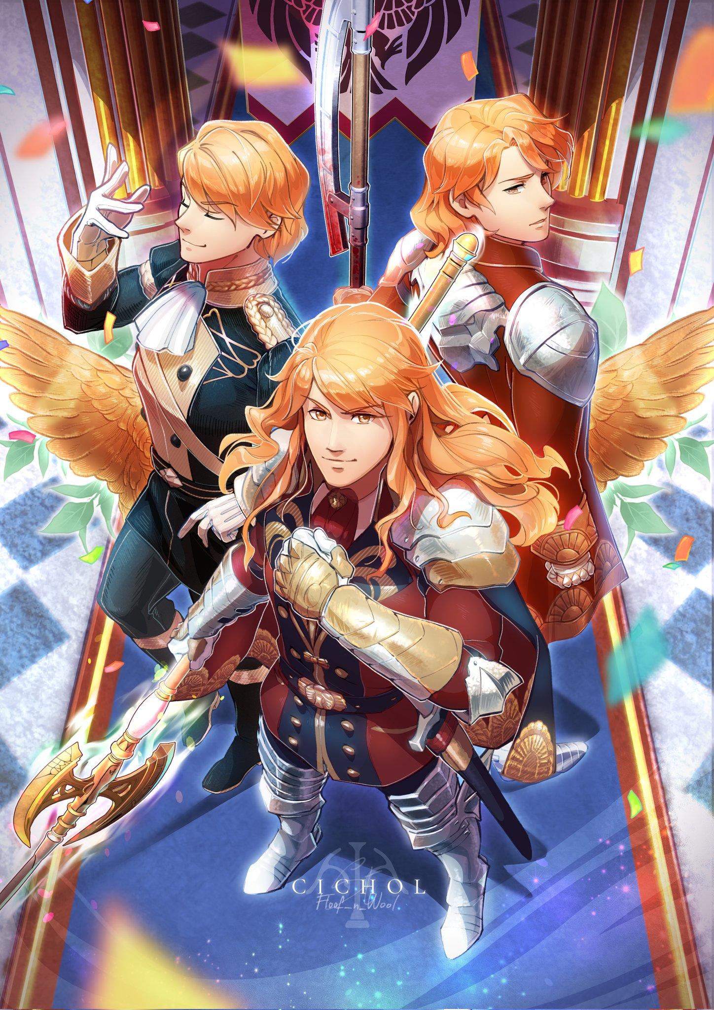 Tribute art to Ferdinand 🦅🧡 | Fire Emblem: Three Houses | Know Your Meme