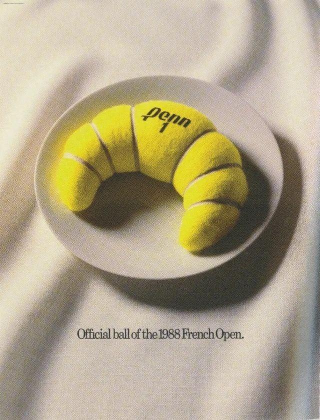 This Print Ad for the French Tennis Open | Know Your Meme