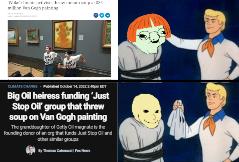 Big oil moment | /r/PoliticalCompassMemes | Just Stop Oil | Know Your Meme