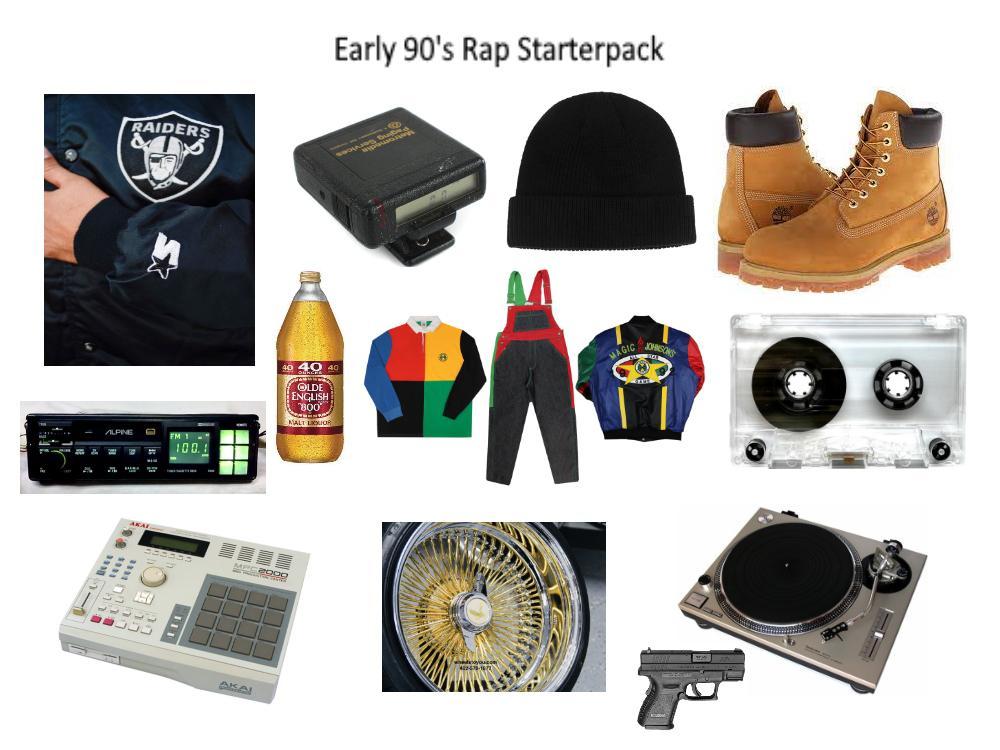 Early 90's Rap Starterpack | /r/starterpacks | Starter Packs | Know ...