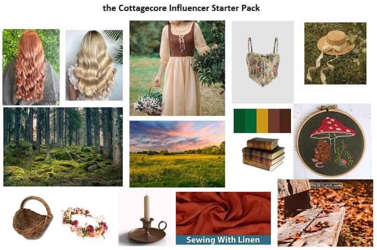 The Cottagecore Influencer Starter Pack | /r/starterpacks | Starter ...