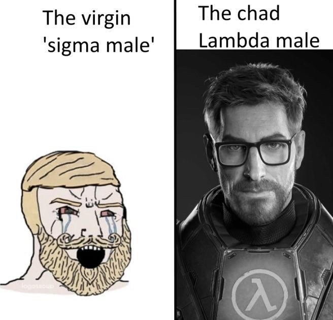 The Virgin "Sigma Male" vs. The Chad Lambda Male | Lambda Males | Know ...