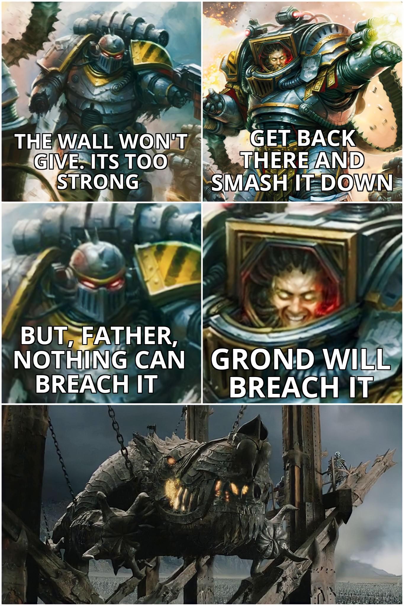 Meanwhile, During The Siege of Terra | Warhammer 40,000 | Know Your Meme