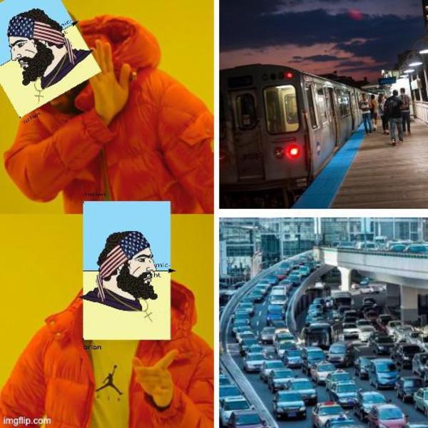 “Fuck your commie public transit and transit-oriented development! I’d ...