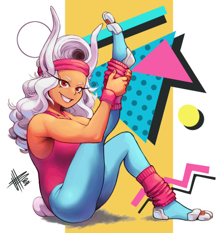 Mirko's Workout vid | My Hero Academia | Know Your Meme