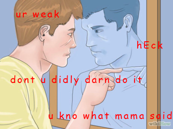 Guy Pointing At Himself In The Mirror Tweet | Guy Pointing At Himself ...