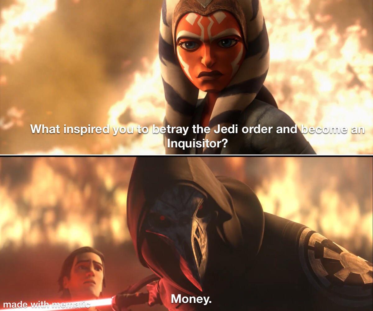 My God his VA is Clancy Brown… | /r/PrequelMemes | Prequel Memes | Know ...